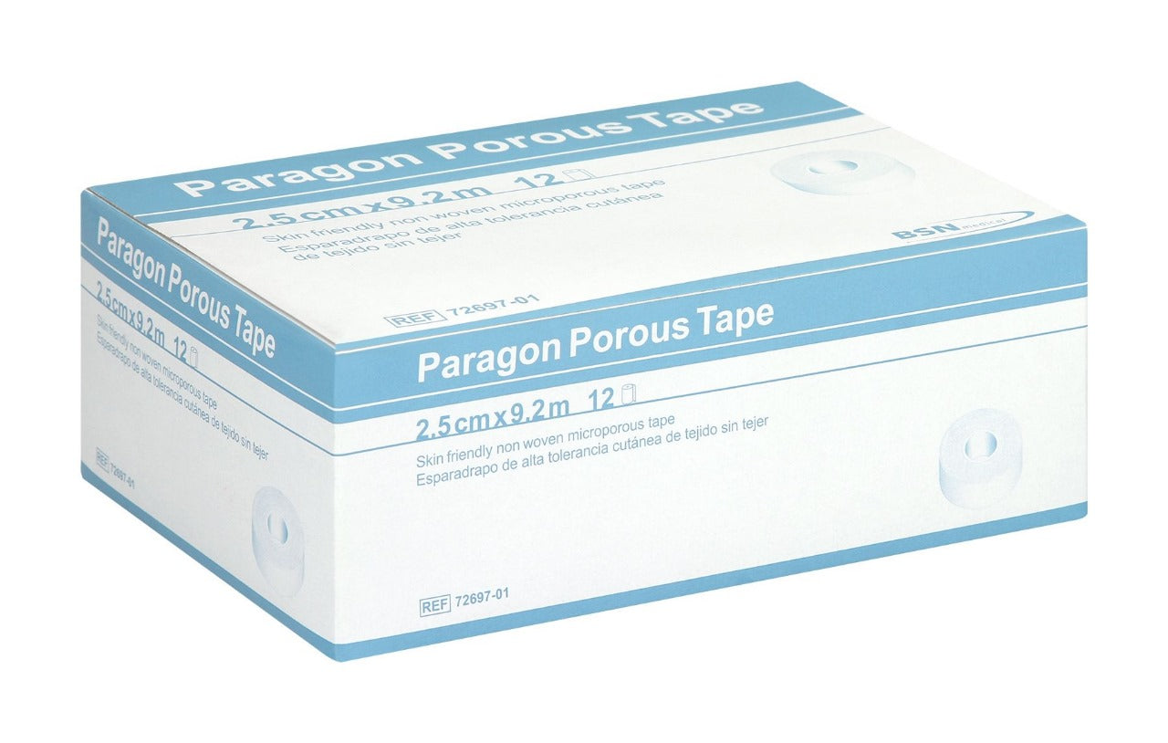 PARAGON POROUS PAPER TAPE 1.25CM X 9.2M – Linton Grange Pharmacy
