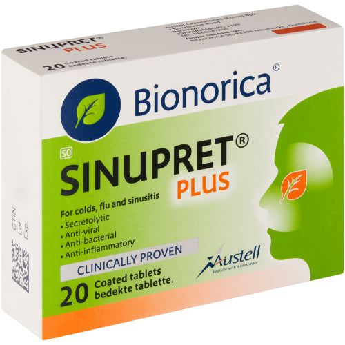 SINUPRET PLUS TABLETS 20 – Linton Grange Pharmacy